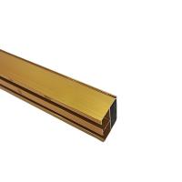 China Shengxin Golden Silver Anodized Aluminium Profiles for Sliding Wardrobe Doors Is Alloy for sale