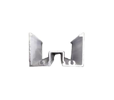 China Chemical Composition Aluminium Alloy Sliding Door Profiles with Cabezal and Zoclo for sale