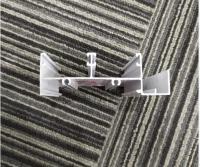China Chemical Composition Aluminium Alloy Sliding Door Profiles with Cabezal and Zoclo for sale