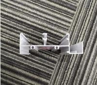 China Chemical Composition Aluminium Alloy Sliding Door Profiles with Cabezal and Zoclo for sale