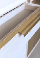 China SHENGXIN Aluminium Profile for Glass Kitchen Doors Deep Processed and CNC Drilled for sale