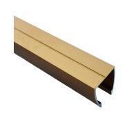 China Aluminium Framed Sliding Glass Door Window Thermal Break LED Extrusion Aluminium Profiles for sale