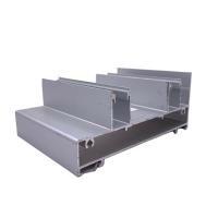China Wood Grain Transfer Aluminium Profile for Windows and Doors Curtain Wall Construction for sale