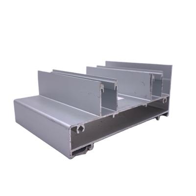 China Wood Grain Transfer Aluminium Profile for Windows and Doors Curtain Wall Construction for sale