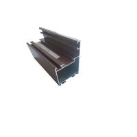 China Door Window Foshan Grey Powder Coating Aluminum Extrusion Alloy Profiles for West Africa Countries for sale