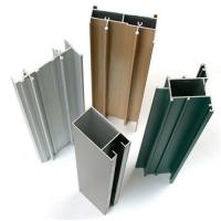 China Wood Grain Transfer Aluminum Extrusion for Window Profiles in Central and South America for sale