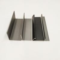 China 6063-T5 Champagne Bronze Anodized Aluminium Profiles for Sliding Windows and Doors Frame for sale