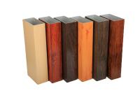 China Variety of Wood Grain Aluminium Extrusion Profiles for Customized Window Solutions for sale