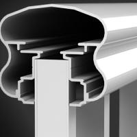 China Aluminium Profile for Glass Railing 6000 Series Grade and Customized Thickness for sale