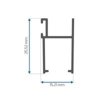 China Mexico Windows and Doors Aluminium Extrusion Profiles Anodizing Powder Coating Mill Finish for sale