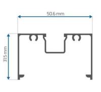 China Mexico Windows and Doors Aluminium Extrusion Profiles Anodizing Powder Coating Mill Finish for sale