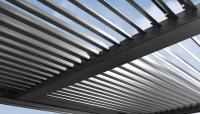 China Temper T3-T8 Louvered Pergola Aluminum Gazebo with Adjustable Roof by Shengxin Aluminium for sale