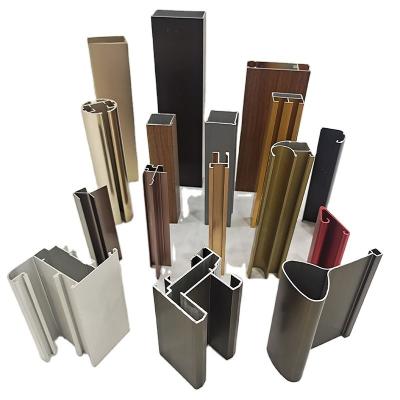 China 6063 T5 Aluminum Extrusion Profile for Square Window Profiles in and Customized Colors for sale