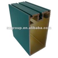 China Building Construction Doors and Windows Aluminium Profile in with Customized Colors for sale