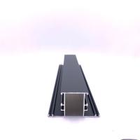 China Aluminum Profile Black Anodizing Color Rectangle Kiosk Profiles Aluminium for Cutting for sale