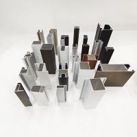 China Aluminum Door and Window Frames Made with Customized Color Aluminum Extrusion Profiles for sale
