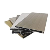 China Customized Black Aluminum Sliding Door Profile with Anhui Shengxin Silver White Oxidation for sale