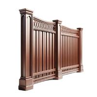 China 6063-T5 Frame Wood Pattern Building Aluminium Extrusion with Push and Pull Opening for sale