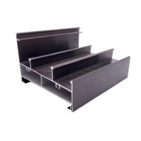 China Building Construction Window and Door Aluminum Profile Custom Silver Anodizing Extrusion for sale