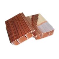 China Wood Grain Profile Aluminium for Indoor and Outdoor Decoration Is Alloy Tolerance ±1% for sale