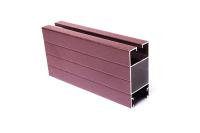 China Wood Grain Profile Aluminium for Indoor and Outdoor Decoration Is Alloy Tolerance ±1% for sale