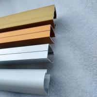China Polished Brushed Anodized Powder Coated Wood Grain Aluminum Profiles for Doors and Windows for sale