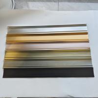 China Polished Brushed Anodized Powder Coated Wood Grain Aluminum Profiles for Doors and Windows for sale