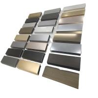 China Customized 6063 T5 Aluminum Profile for Sliding Doors Shengxin Aluminium's Hidden Track for sale