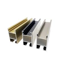 China Customized 6063 T5 Aluminum Profile for Sliding Doors Shengxin Aluminium's Hidden Track for sale