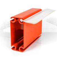 China Aluminium Keder Profiles for Frame Tent System Tolerance ±1% Standard GB5237-2008 for sale
