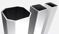 China Customized Sliver Aluminum Keder Rails Track for Customer's Requst 0.8mm-2.0mm Thickness for sale