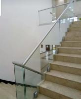 China Extruded Aluminum U Channel Profile for Frameless Glass Balcony Balustrade by Shengxin for sale