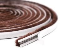 China Alloy Or Not Is Alloy Dust-proof Weather Strip Industrial Aluminum Profiles Strip Brush for sale