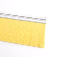 China Alloy Or Not Is Alloy Dust-proof Weather Strip Industrial Aluminum Profiles Strip Brush for sale