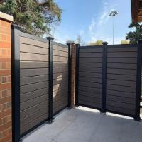China Customized Color Aluminum Fence Panels with Metal Fence Post and Aluminum Profile for sale