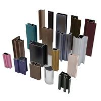 China 6063 6061 Aluminum Alloy Extruded Industrial Square Profiles with Precison Cutting for sale