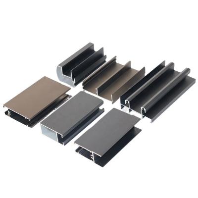 China Modern Design Champagne Color Aluminum Profiles for Windows and Doors in Bolivia for sale