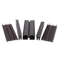 China Modern Design Champagne Color Aluminum Profiles for Windows and Doors in Bolivia for sale