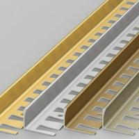 China 2023 Shengxin Bright Silver Aluminium Decorative Stair Nosing Profiles for Floor Trims for sale