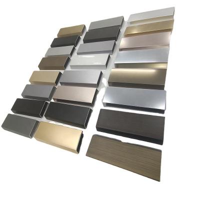China Flooring Mounted Customizable Aluminum U Channel Glass Railing for Frameless Design for sale