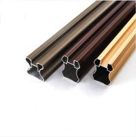 China Aluminum Extruded Profiles for Windproof Glass Bottom Slim Frame Windows and Doors for sale