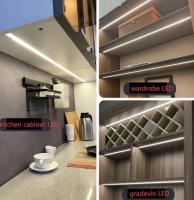China Non-secondary 5.8-6.0M Aluminum Profile for LED Stair Light Fixture Mount Design for sale