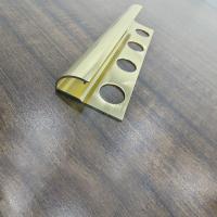 China Aluminum Stair Nosing for Floor Decor 5.8-6.0M Length Deep Process Precision Drilling for sale