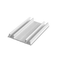 China Customized Extrusion Aluminum Profile for Door Window Silver Anodizing Powder Coating for sale