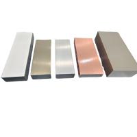 China 6061 Mill Finish Aluminium Square Tube Profile Aluminum Rectangular Hollow Pipe Black Anodized Aluminium Tube for sale
