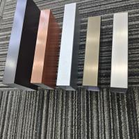 China GB5237-2008 Standard Aluminium Window Frame Profile for Decoiling Processing Service for sale