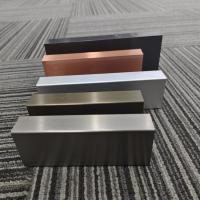 China GB5237-2008 Standard Aluminium Window Frame Profile for Decoiling Processing Service for sale