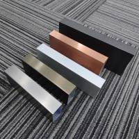 China GB5237-2008 Standard Aluminium Window Frame Profile for Decoiling Processing Service for sale