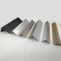 China Decorative Aluminum Profile for Modern Apartments Gold and Black 0.8mm-2.0mm Thickness for sale
