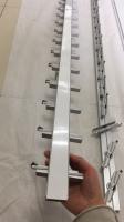 China 5.8-6.0M Length Aluminium Fence Panel Louver System Hardware Kit for Structure Profile for sale